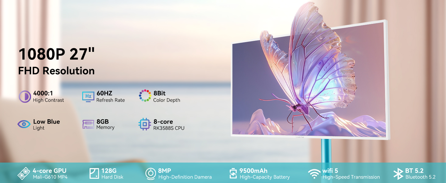 Leaderhub L277M 27inch-Portable Live Smart Display - Sala.lk